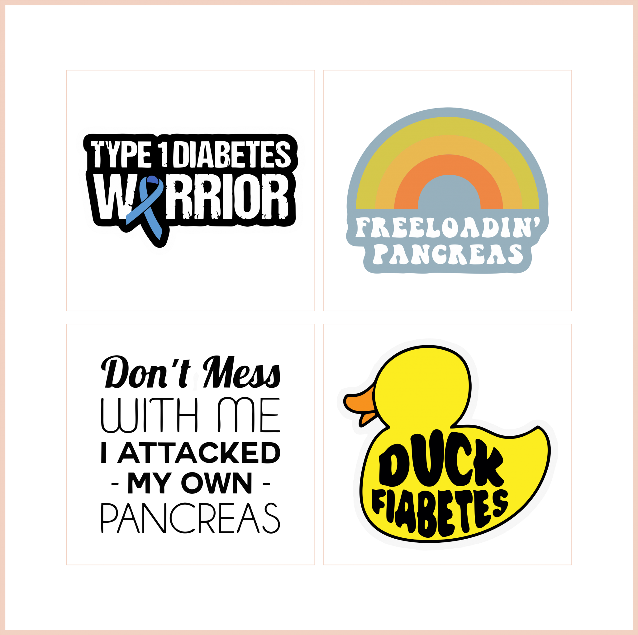 Diabetes Sayings Plaster Pack - Sweetner