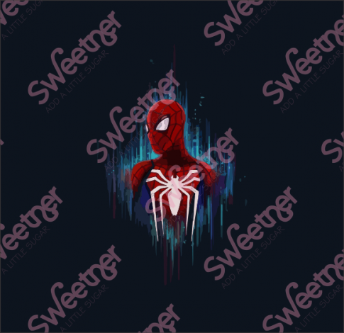 Plaster Diabetes CGM Spider-Man Plaster - Sweetner