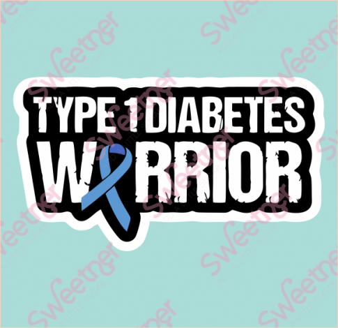 Plaster Diabetes CGM Type 1 Warrior Plaster - Sweetner