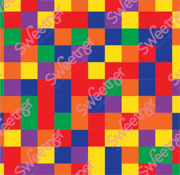 Plaster Diabetes CGM Colorful Pixels Plaster - Sweetner