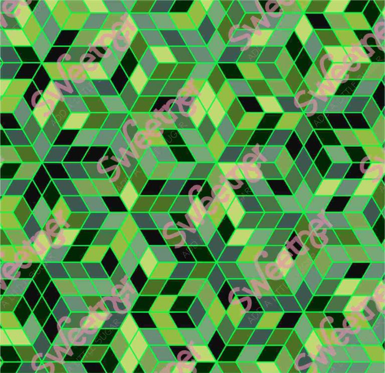 Plaster Diabetes CGM Green pixels Plaster - Sweetner