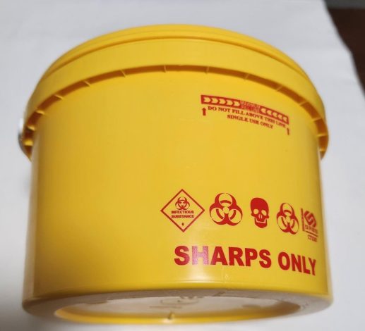 Sharp object waste Container - Sweetner